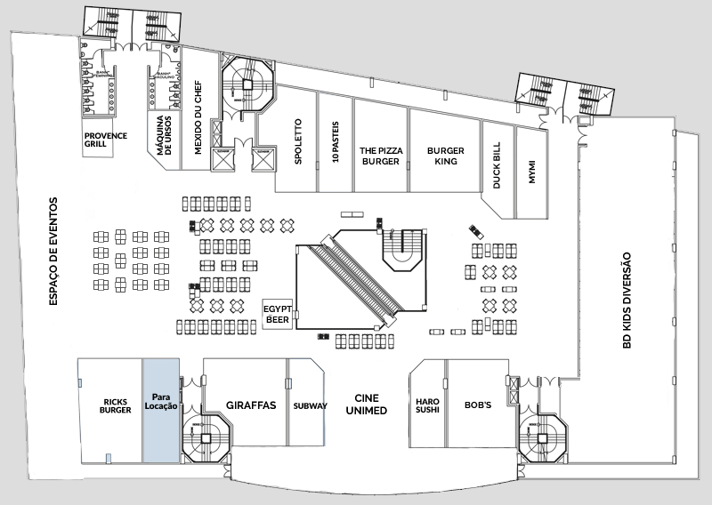 Mapa do Shopping – Shopping Sul – Um Shopping de Verdade!
